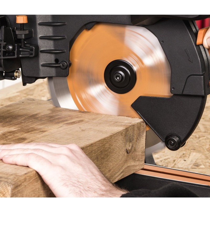 Wielozadaniowa piła ukośna z prowadnicami EVOLUTION R210SMS PLUS z ...