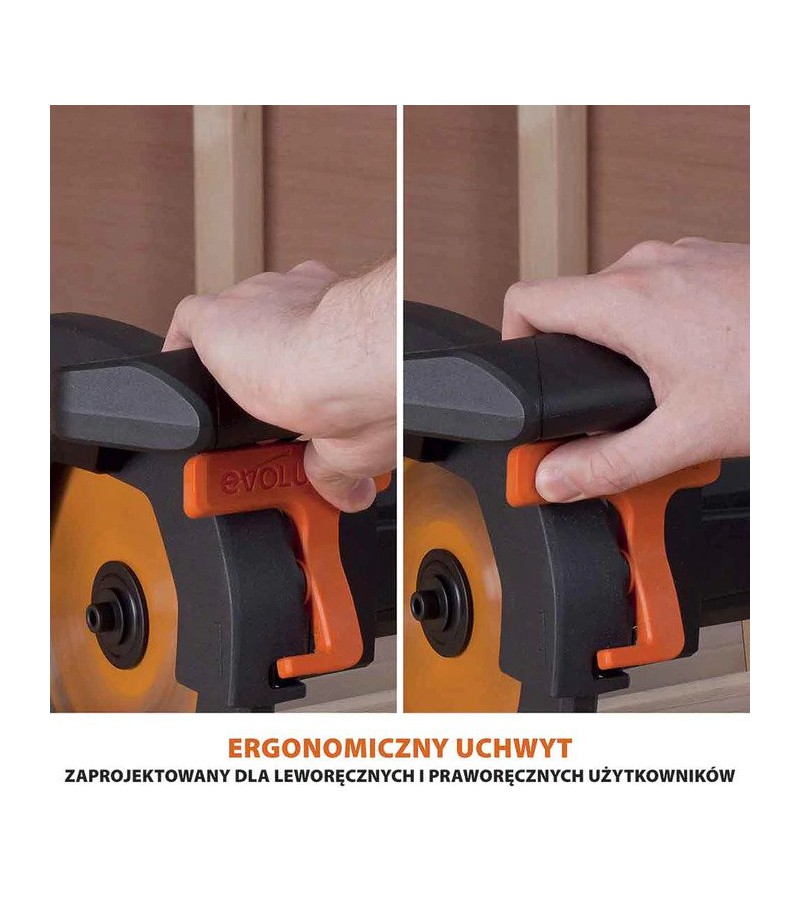 Wielozadaniowa piła ukośna Evolution R210CMS z tarczą RAGE 210mm WERSJA PLUS